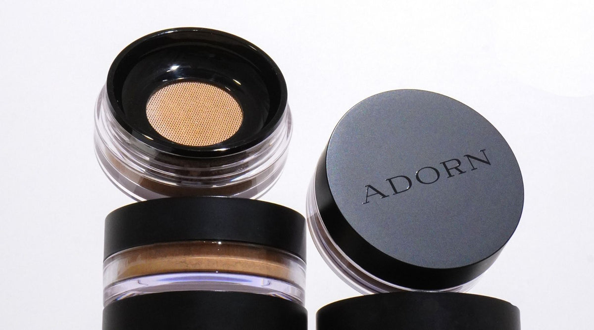 Mess-Free Mineral Foundation Jars – Adorn Cosmetics