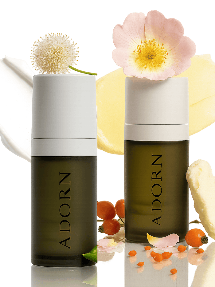 Natural Moisturiser and Eye Cream Travel Set for Daily Care – Adorn ...